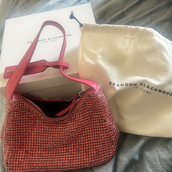 Brandon Blackwood | Bags | Rose Colored Sequins Brandon Blackwood Bag ...